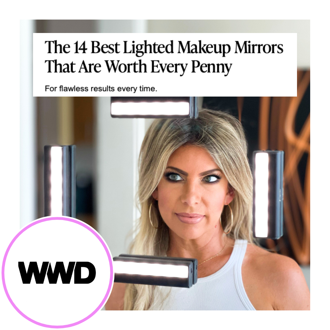 Leopara Portable Makeup Lights - Bright, Cordless, Mirror-Mountable!