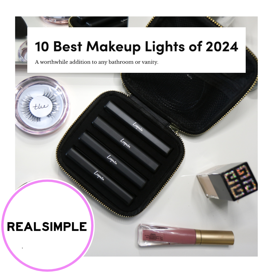 Leopara Portable Makeup Lights - Bright, Cordless, Mirror-Mountable!